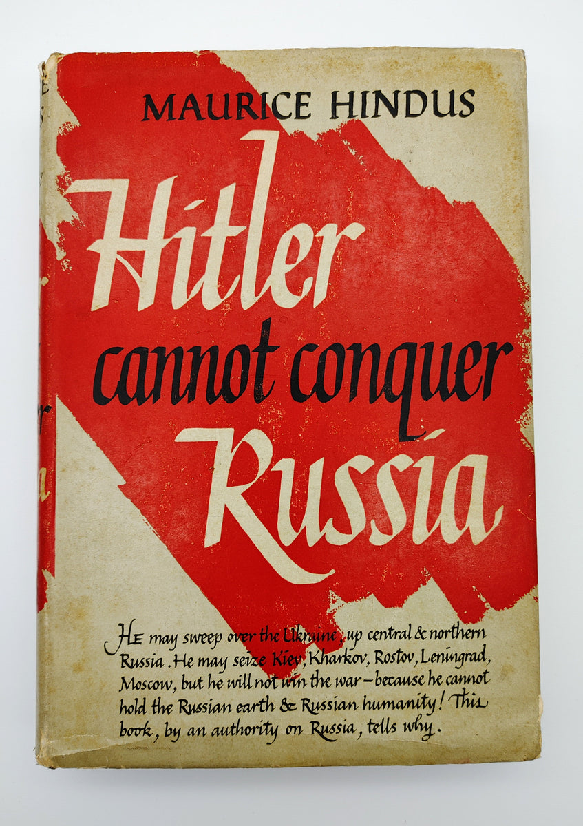 Hitler Cannot Conquer Russia (1941) – Opal Rare Books