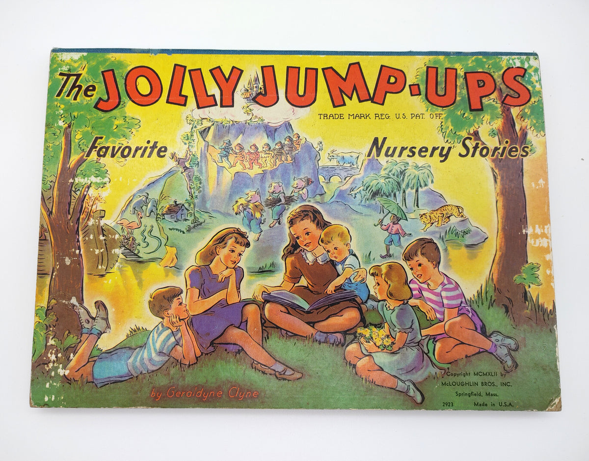 The Jolly Jump-Ups Favorite Nursery Stories (1942) – Opal Rare Books